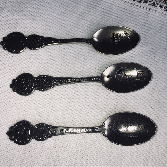 Vintage | Kitchen | The Heritage Collection Of American State Spoons ...